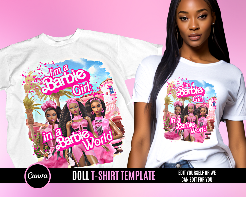 Barbie Design Template – Pink Palace Designs