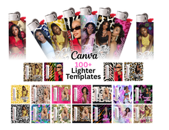 100 Lighter Templates – Pink Palace Designs