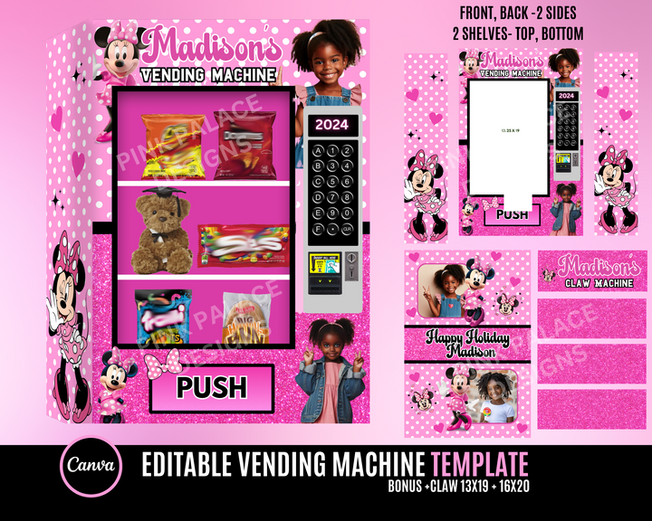 Vending Machine Templates – Pink Palace Designs