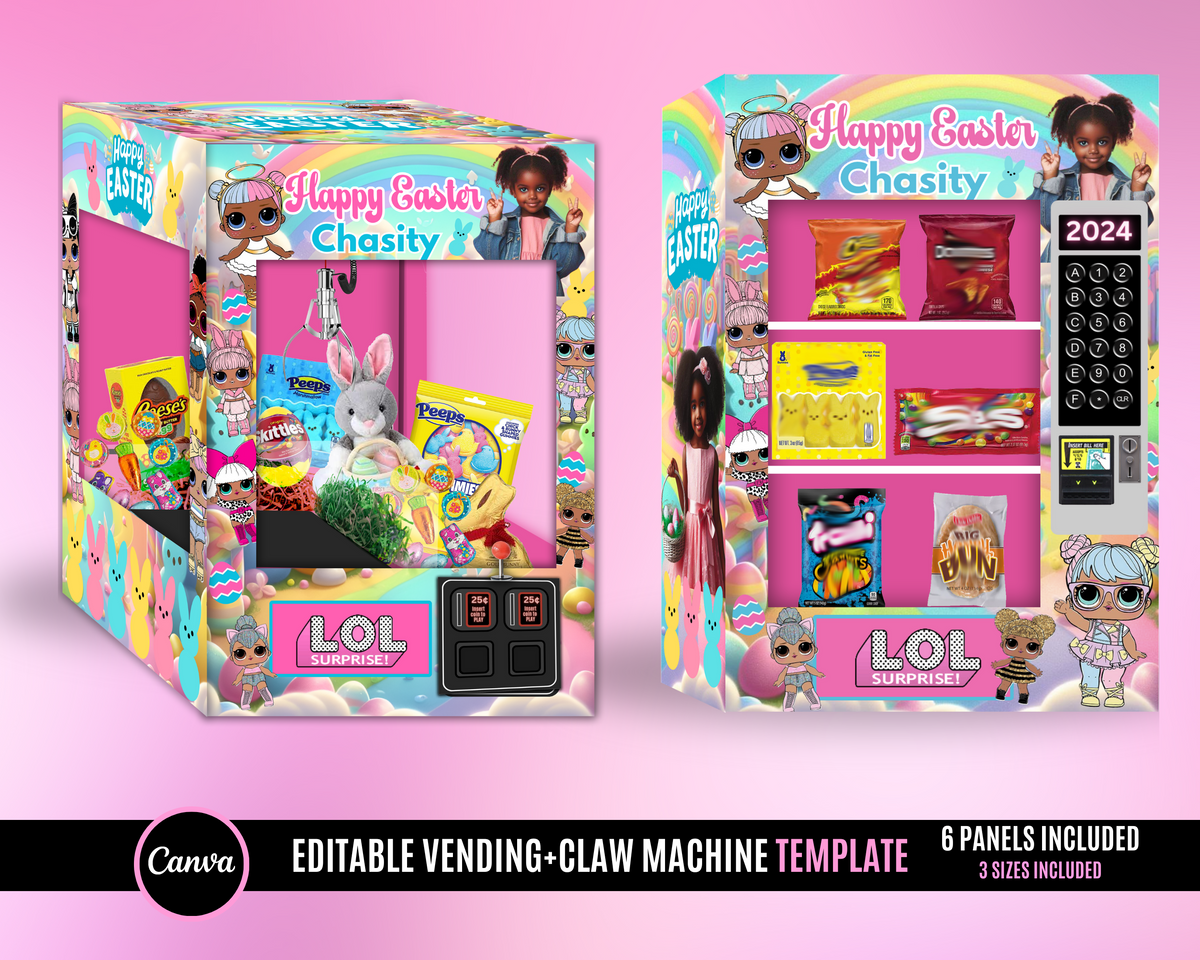 Vending Machine Templates – Pink Palace Designs