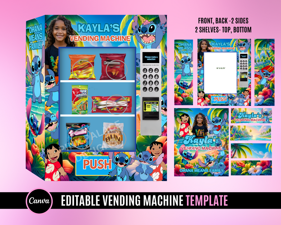 Vending Machine Templates – Pink Palace Designs