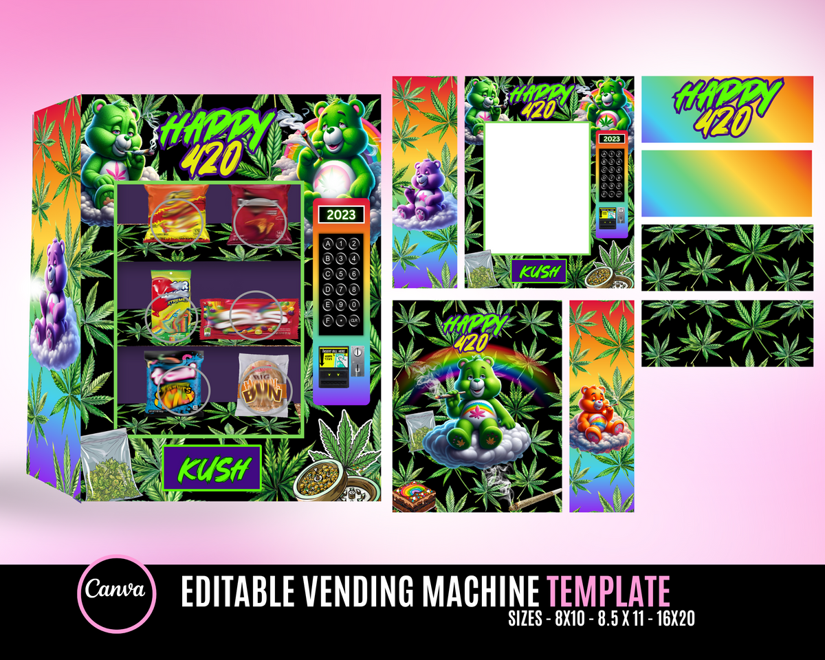 Vending Machine Templates – Pink Palace Designs