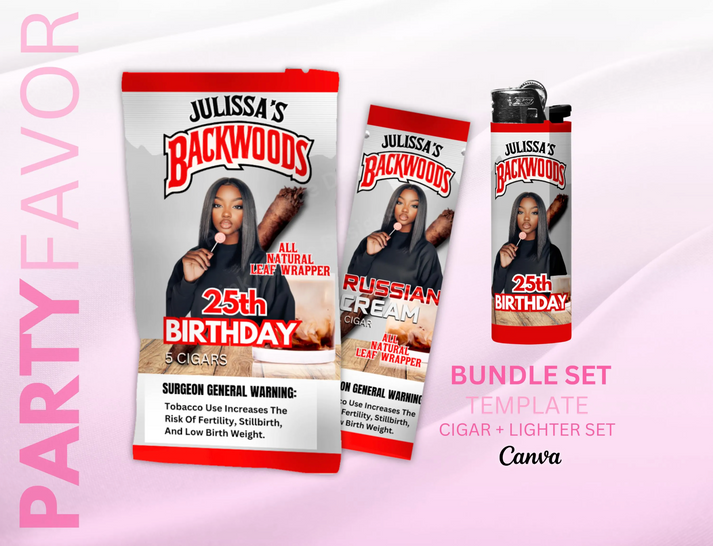 Backwoods Lighter Template – Pink Palace Designs