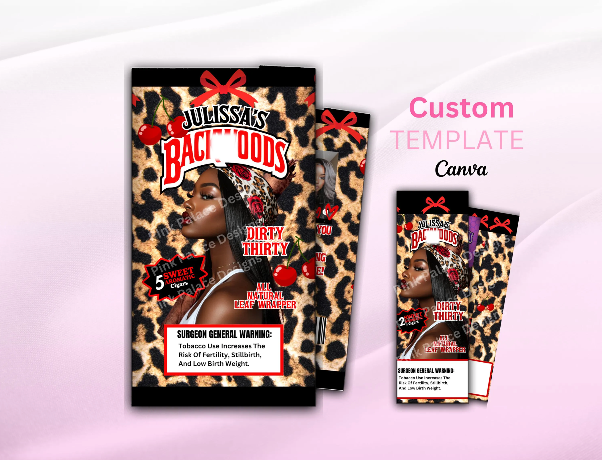 Backwoods Label Template – Pink Palace Designs