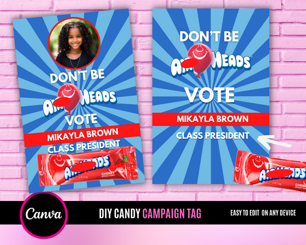 Candy Card for Campaign - BP – Pink Palace Designs