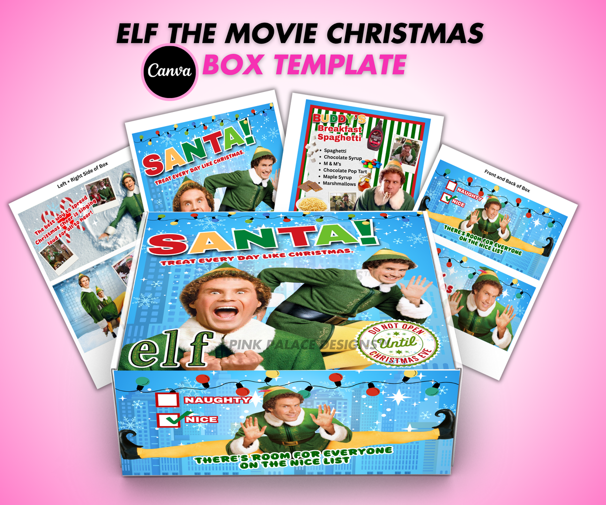 Elf the Movie Christmas Box – Pink Palace Designs