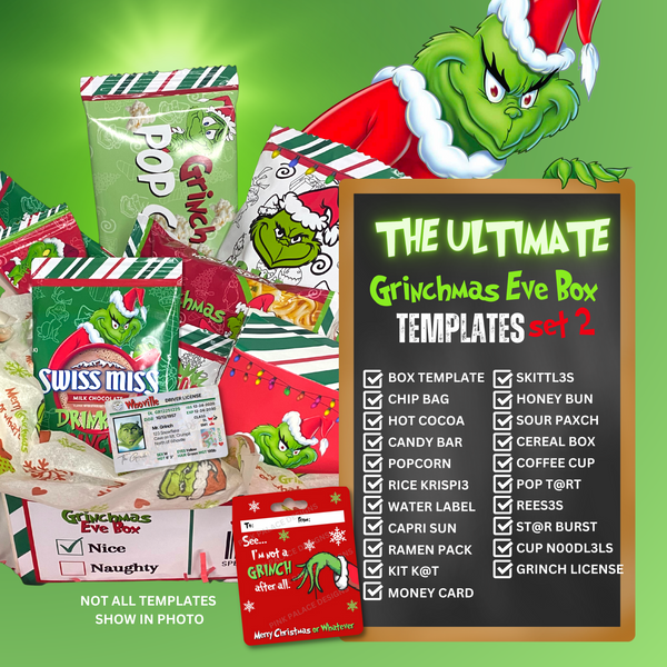 Grinchmas Templates Set 2 – Pink Palace Designs
