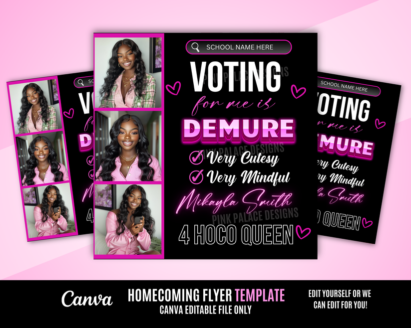 Demure Flyer Homecoming Queen – Pink Palace Designs
