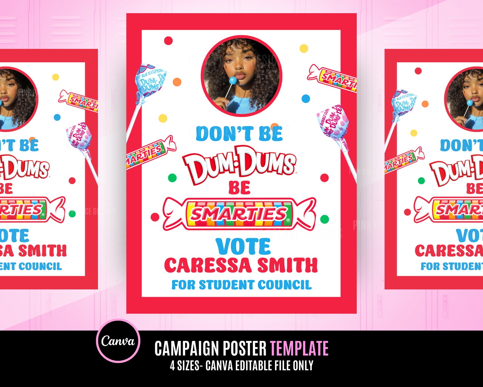 Dum Dum Smartie Poster – Pink Palace Designs