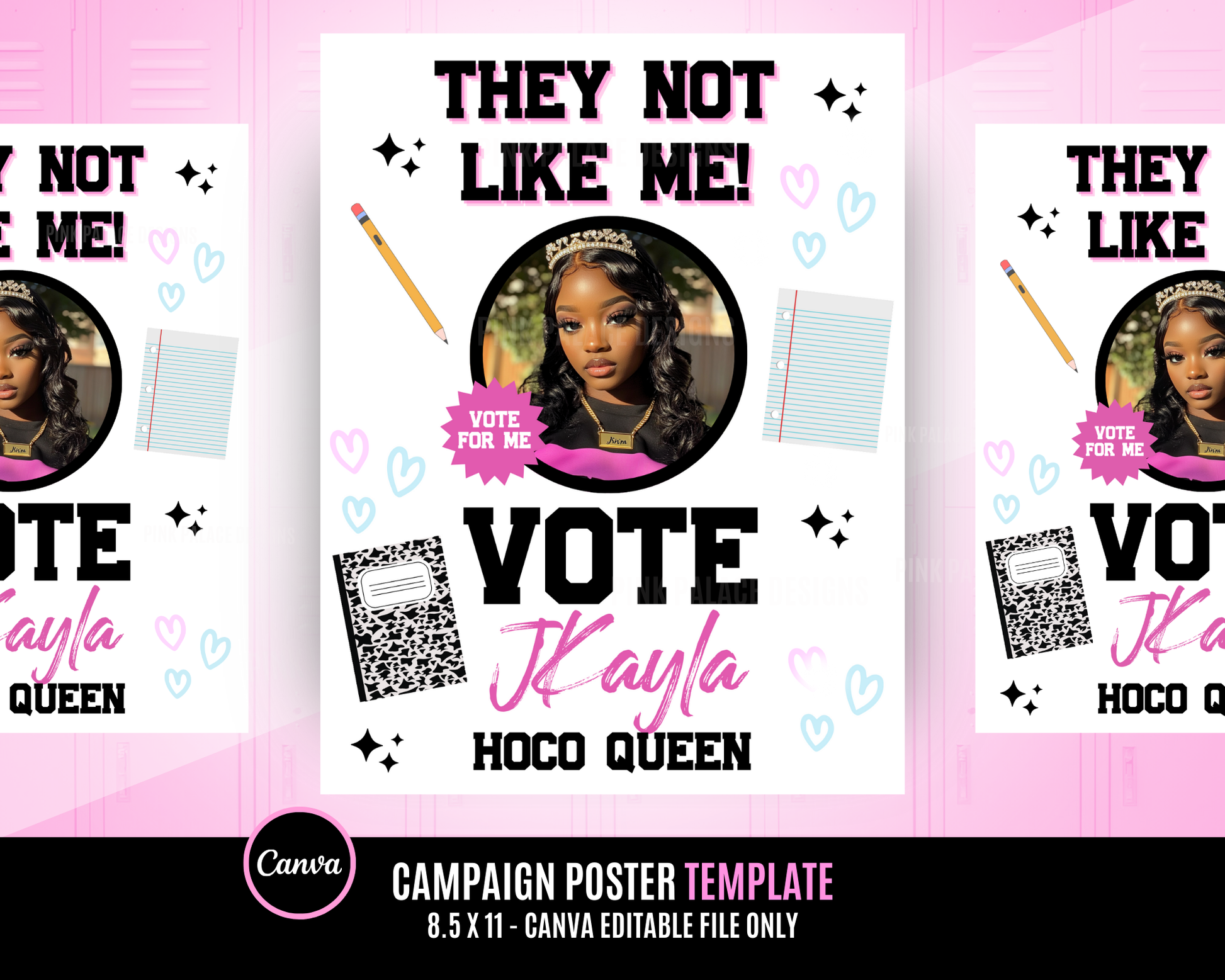 Homecoming Poster - Free – Pink Palace Designs